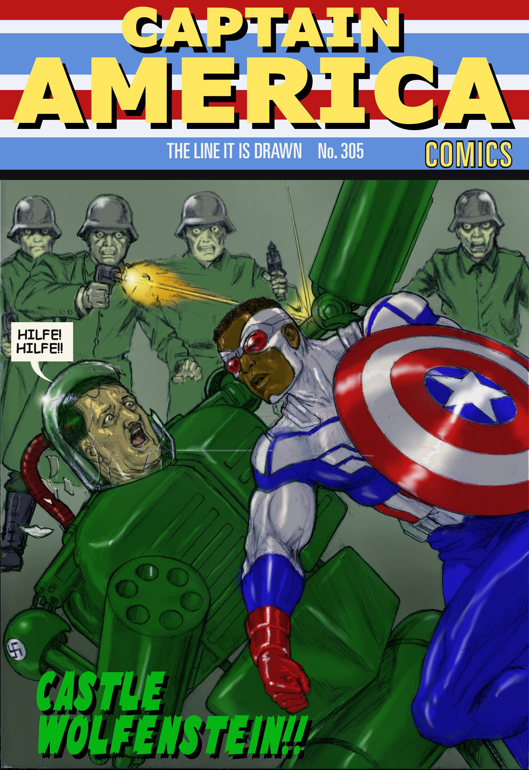 Comic Book Character/Video Game Mash-Ups!