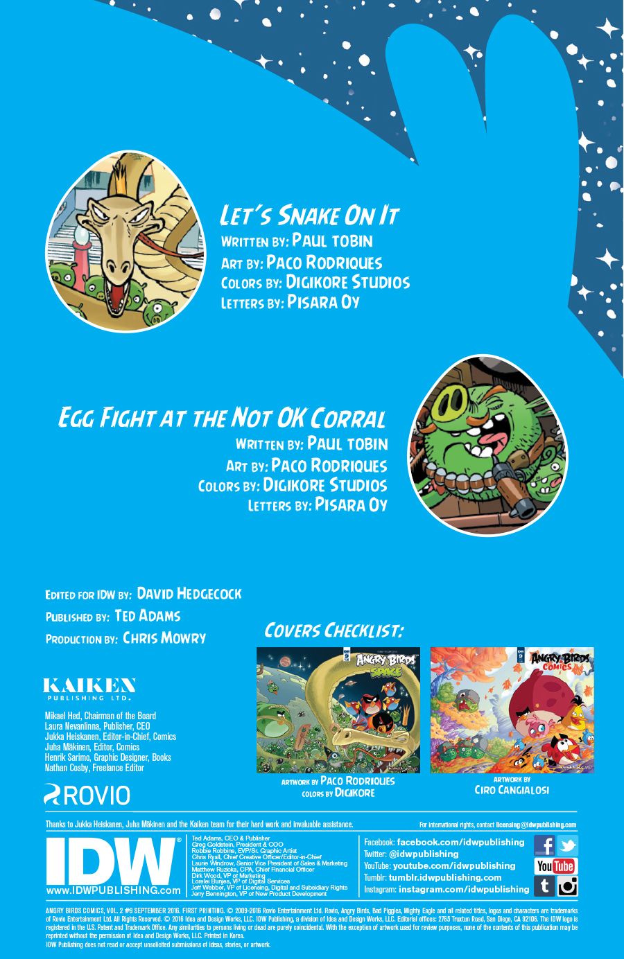 Angry Birds Comics #9