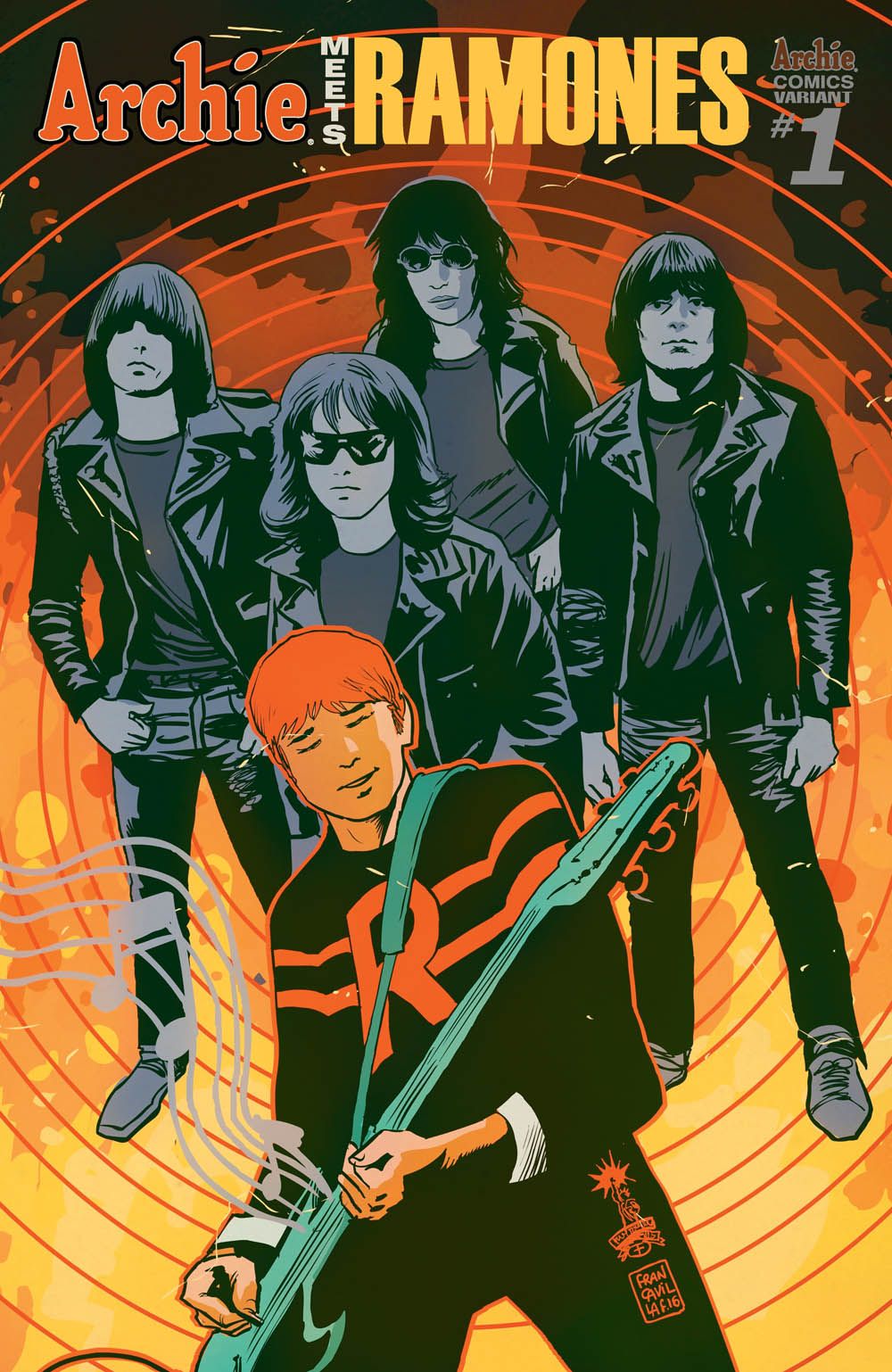 EXCL. PREVIEW: Archie Meets Ramones #1