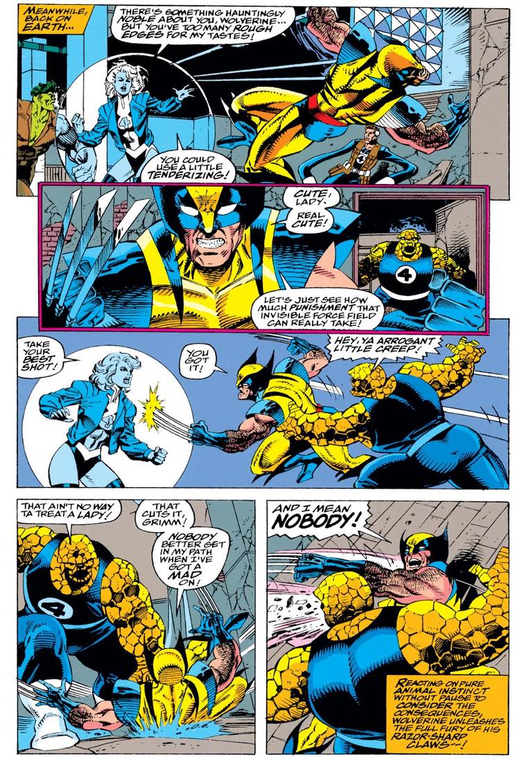 The Great Wolverine/Fantastic Four Time Paradox of 1993