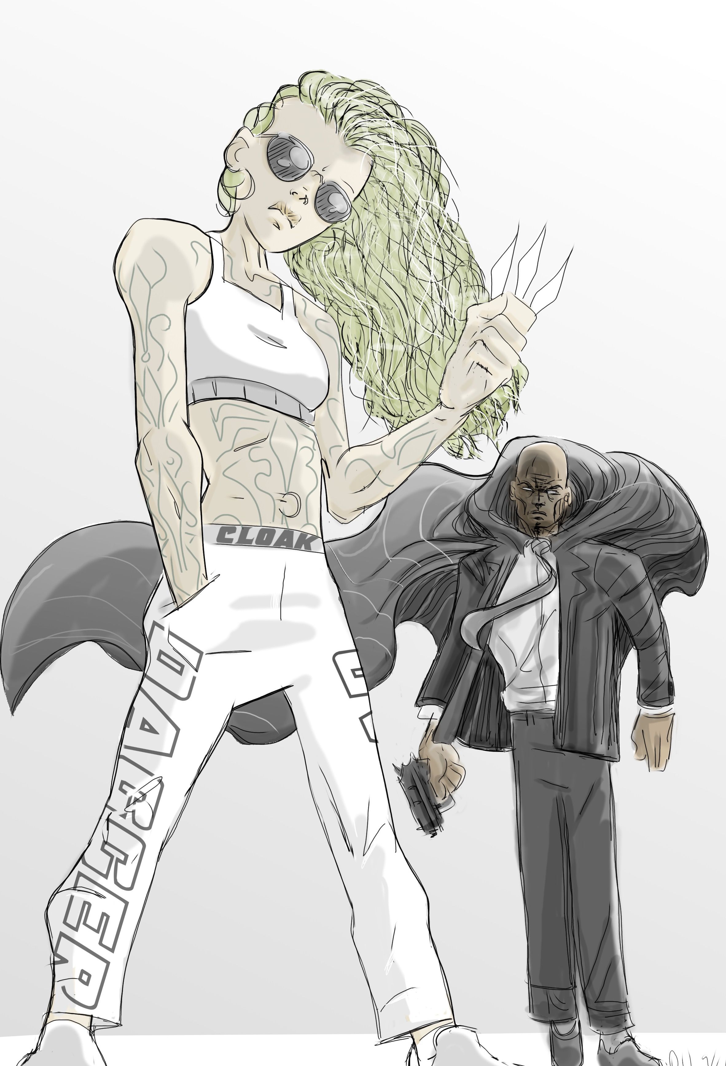 The Line It Is Drawn - Comic Book Characters: Redesigned!