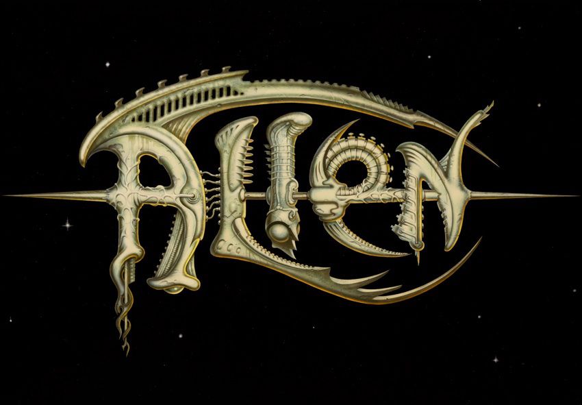 Unused Logo for Ridley Scott's Alien is Scary Gorgeous