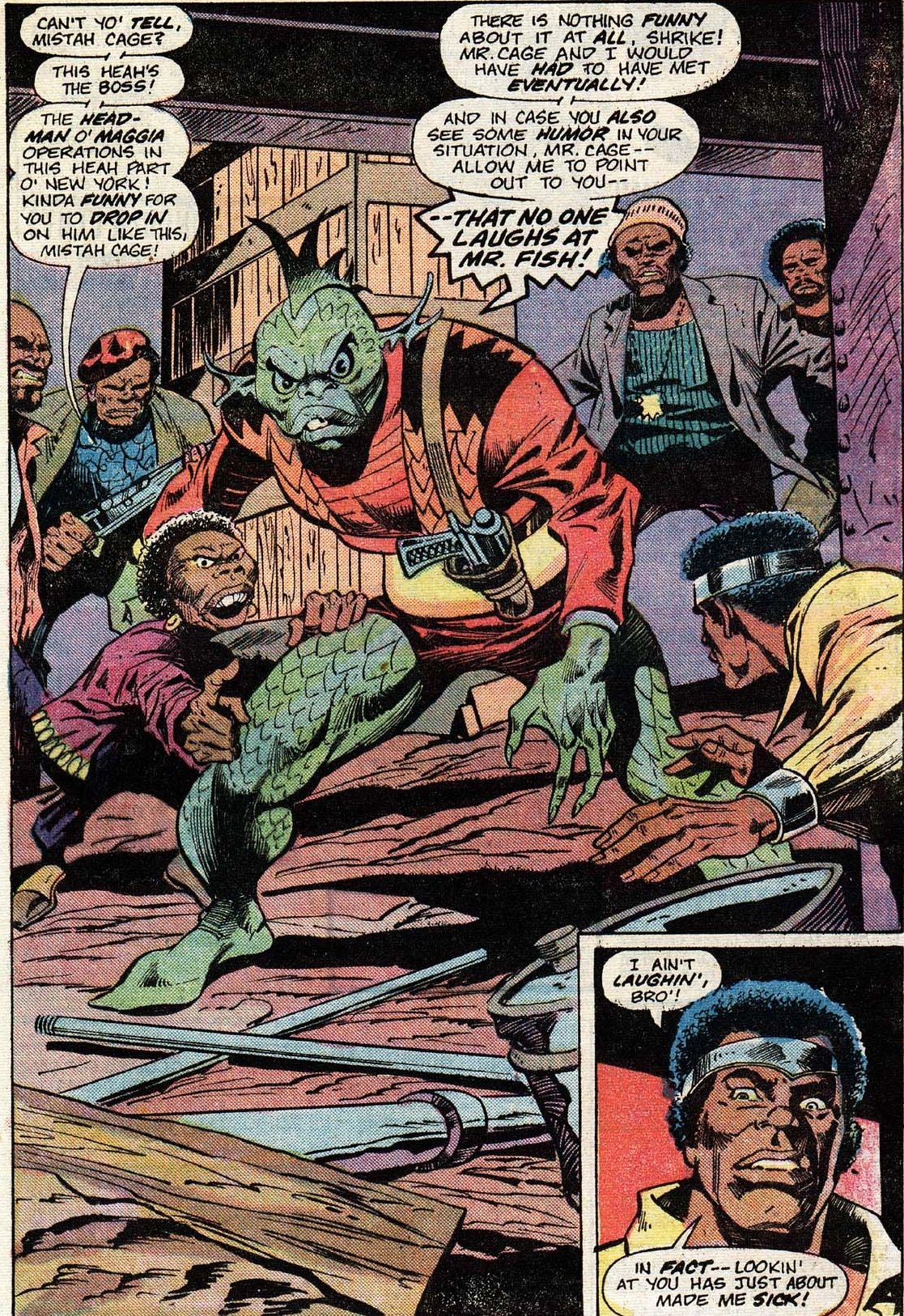 The Glory of Luke Cage's Nemesis, Mister Fish!