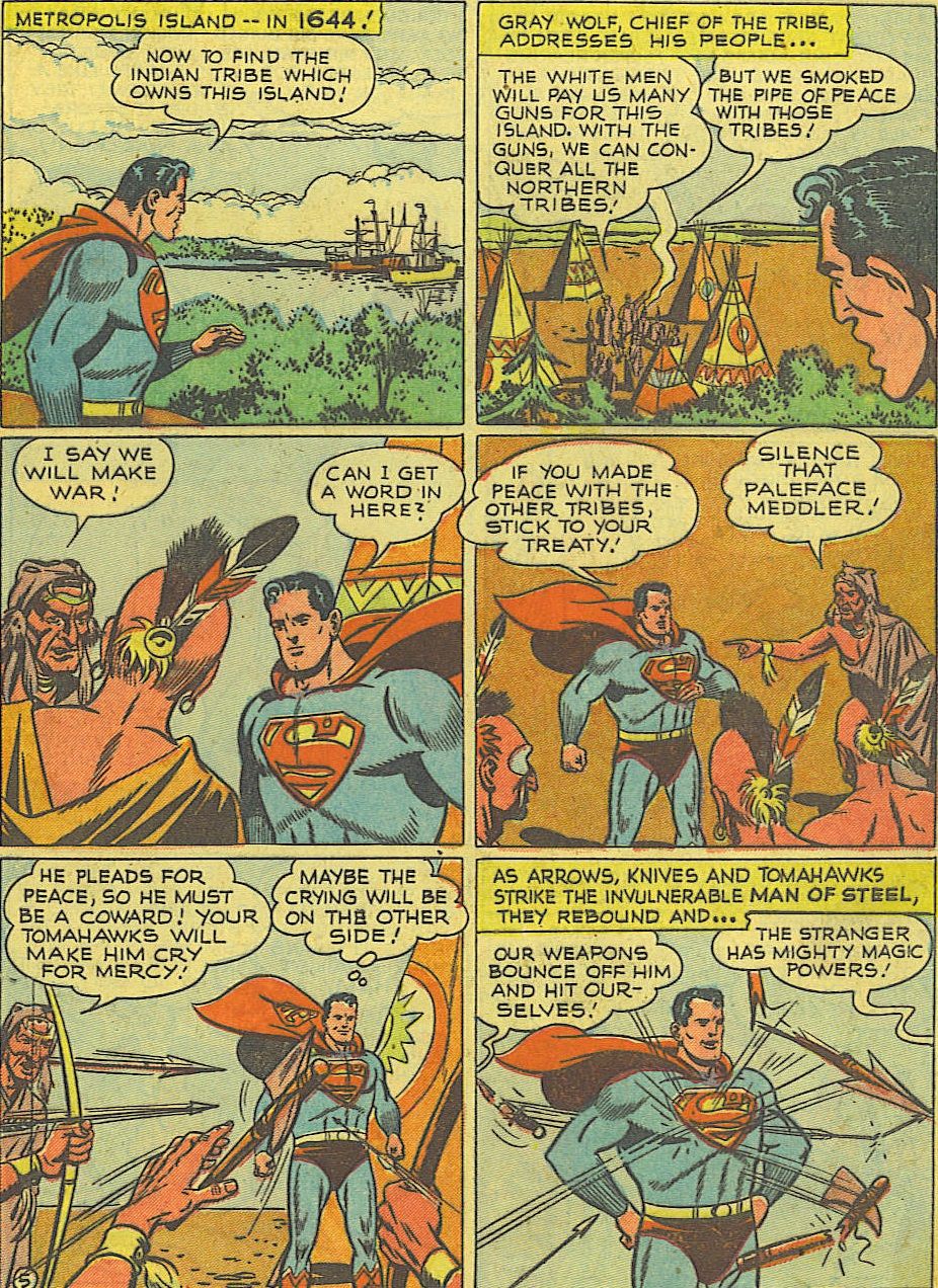 That Time Superman Made Sure That Native Americans Lost Metropolis