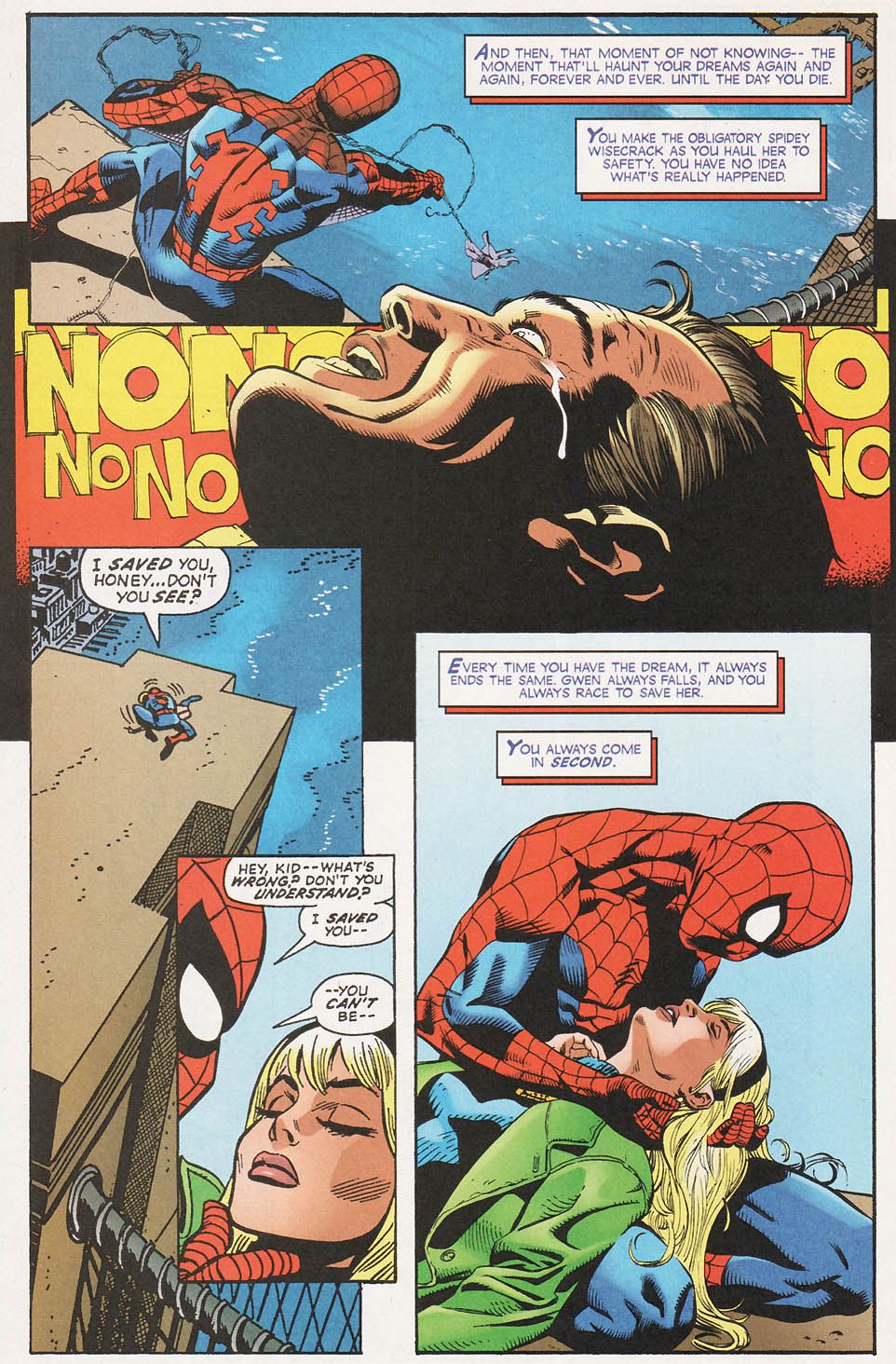 Was Gwen Stacy Awake When She Died?