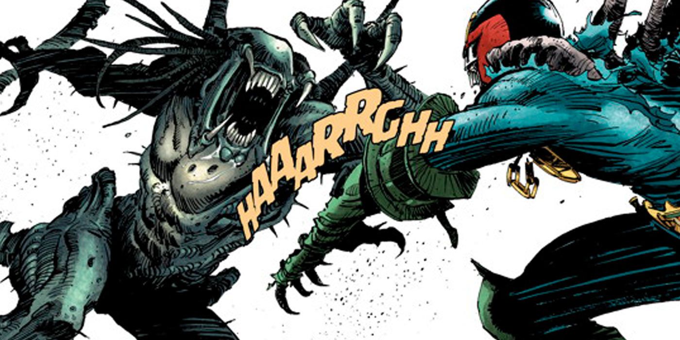 Predator vs. Judge Dredd vs. Aliens #3 (EXCLUSIVE PREVIEW) | CBR
