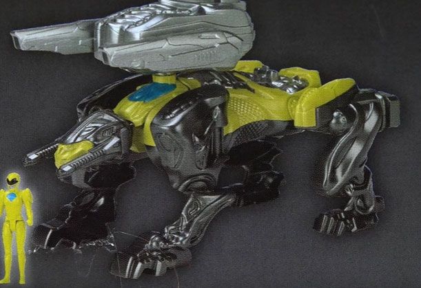 Rebooted Power Rangers Zords Revealed - In Toy Form