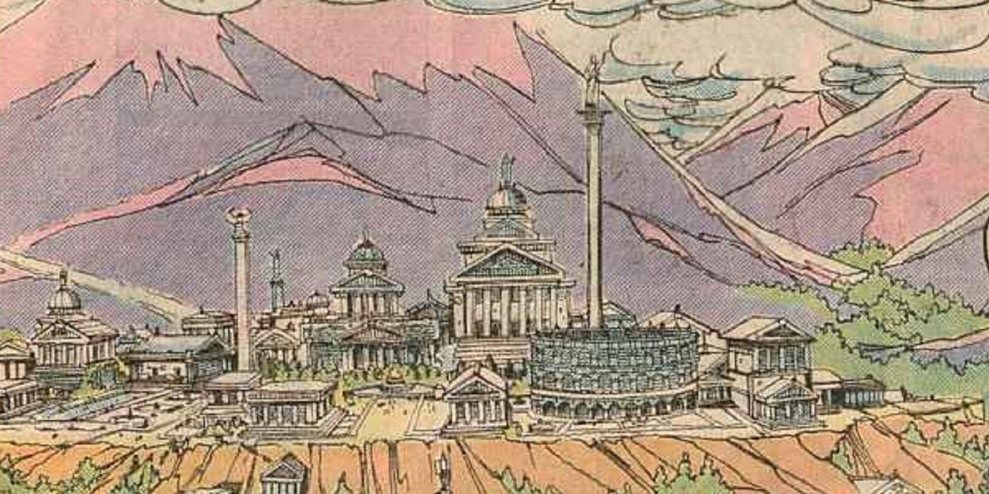 The ancient Roman refugee city of Nova Roma