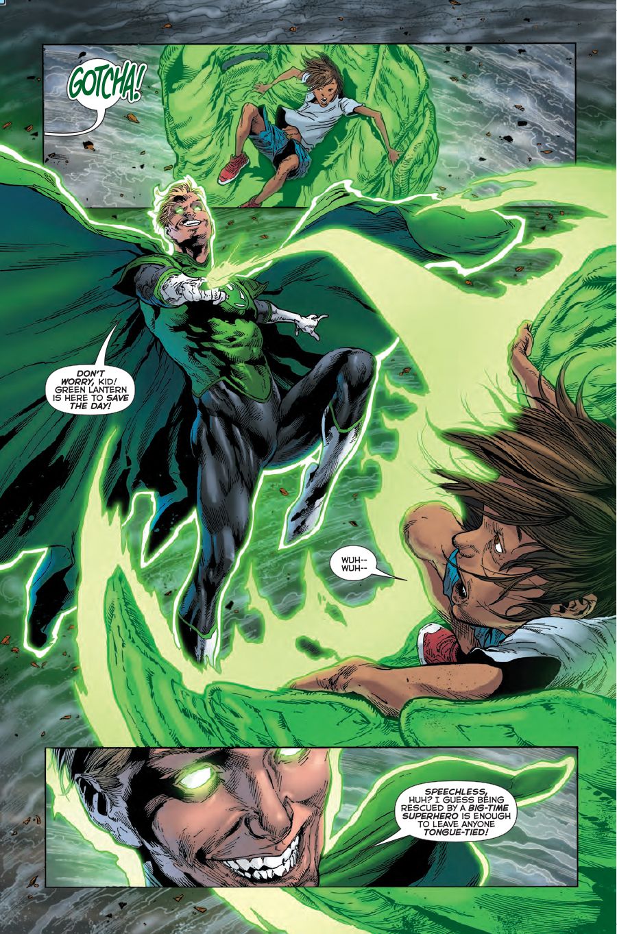 The Phantom Lantern Channels [SPOILER]'s Power in Green Lanterns #11