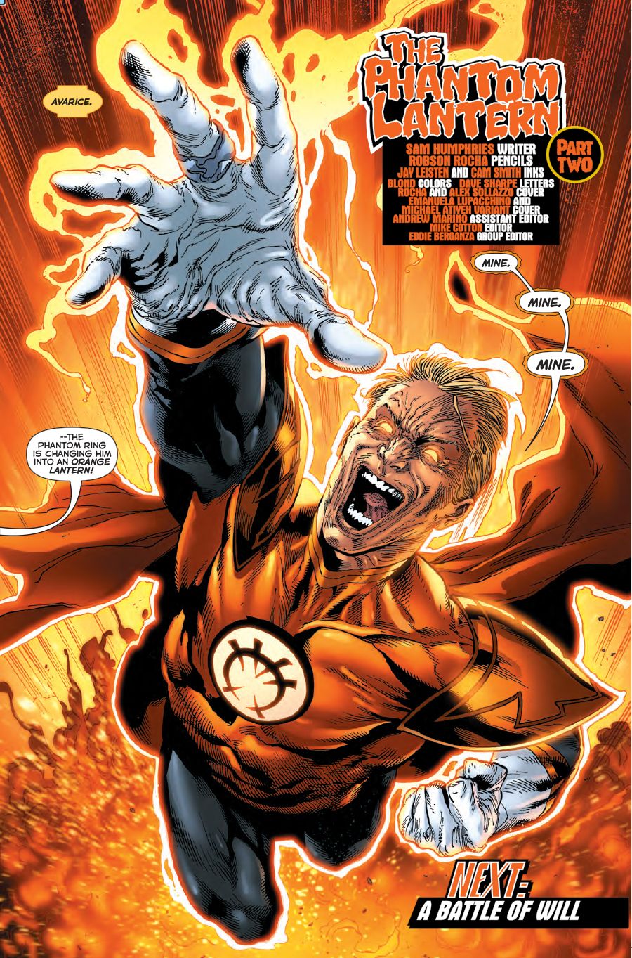 The Phantom Lantern Channels [SPOILER]'s Power in Green Lanterns #11