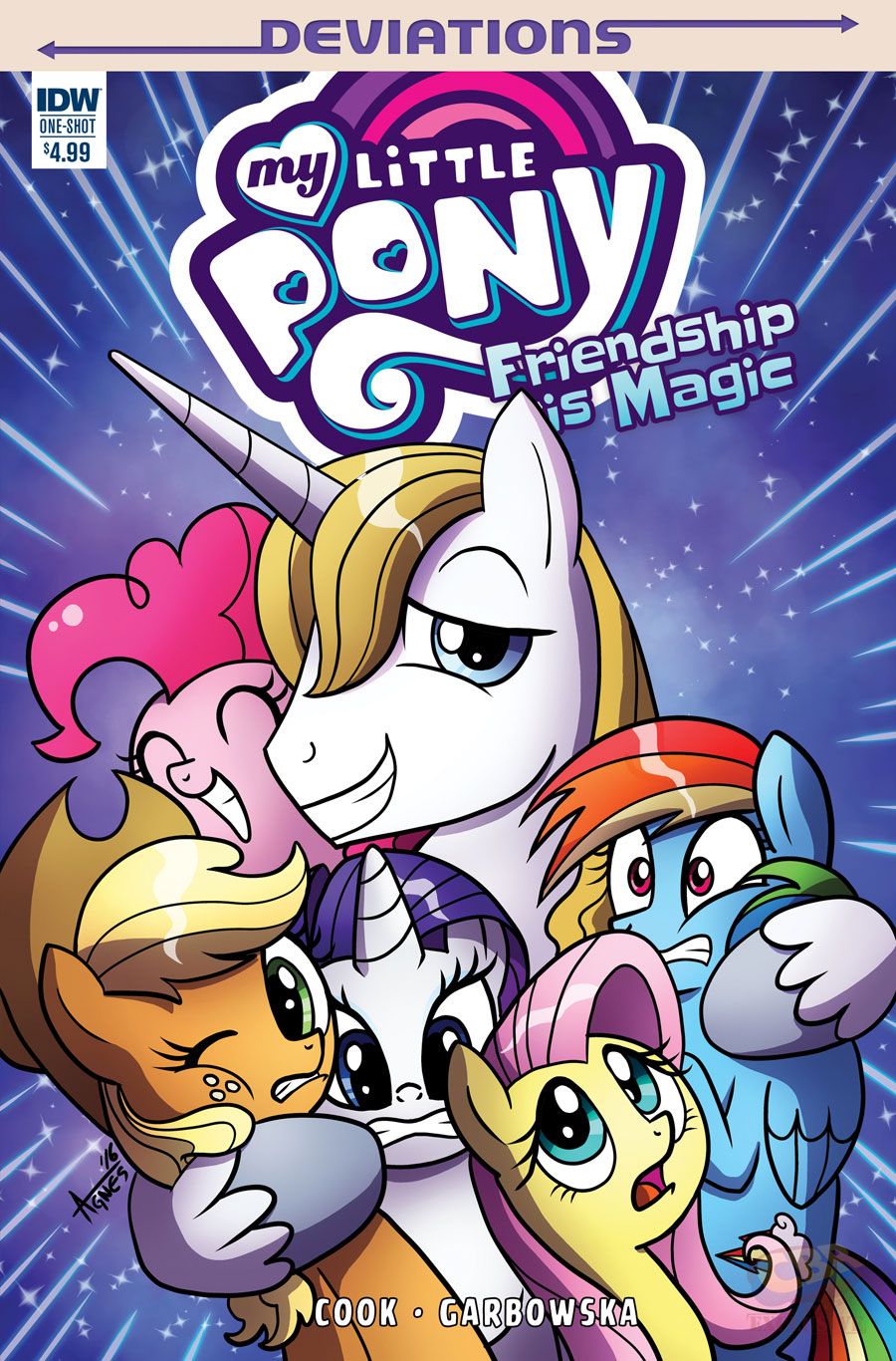 My Little Pony Meets Judge Dredd in New IDW Deviations Variant Cover