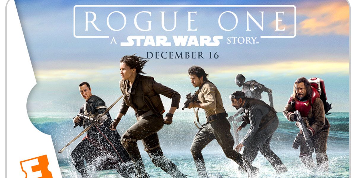 CBR Giveaway: Win a $50 Rogue One-Themed Fandango Gift Card!