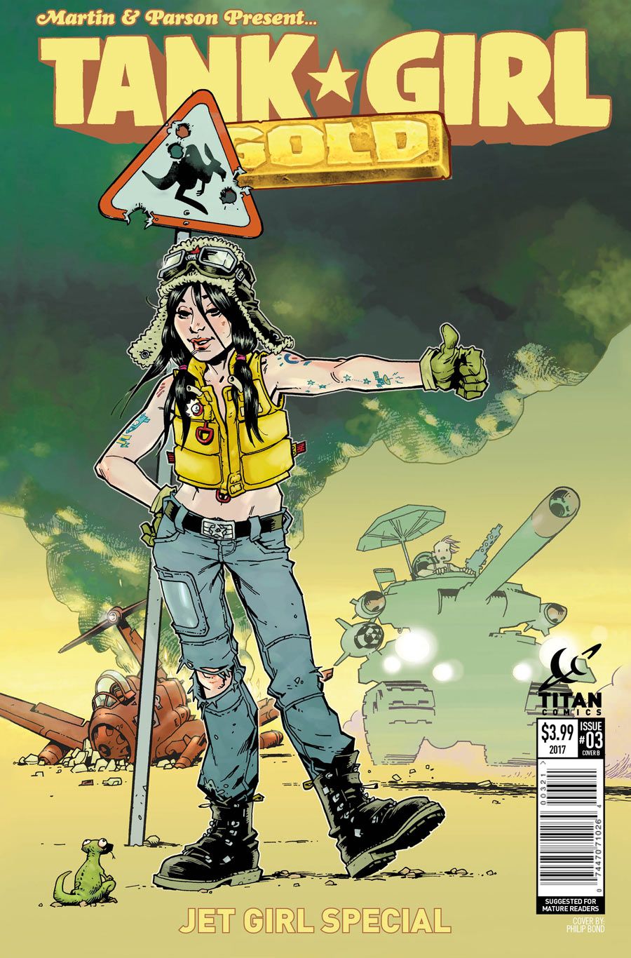 Tank Girl: Gold #3