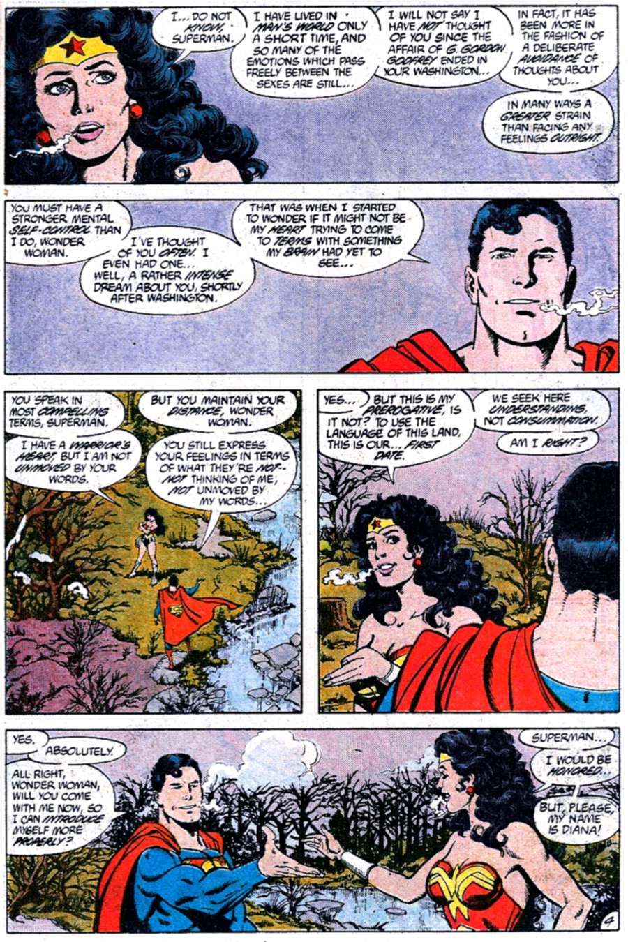 Comic Legends: Superman & Wonder Woman Nearly Had a One-Night Stand?