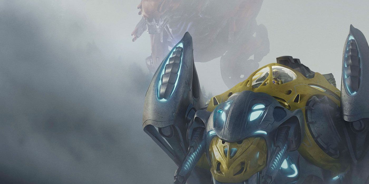 The Power Rangers' Zords Loom Large in Movie's Latest Poster