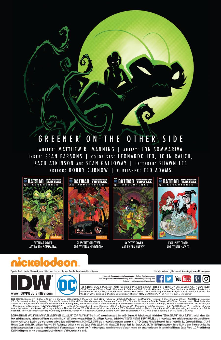 Batman/TMNT Adventures #3