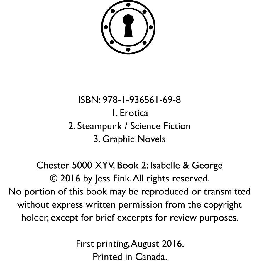 Chester 5000 XYV, Book 2: Isabelle & George