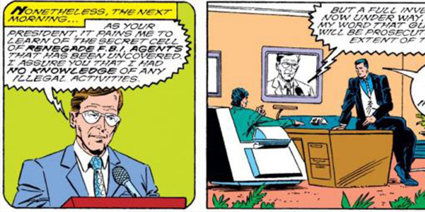 15 Times A U.S. President Showed Up in Marvel Comics