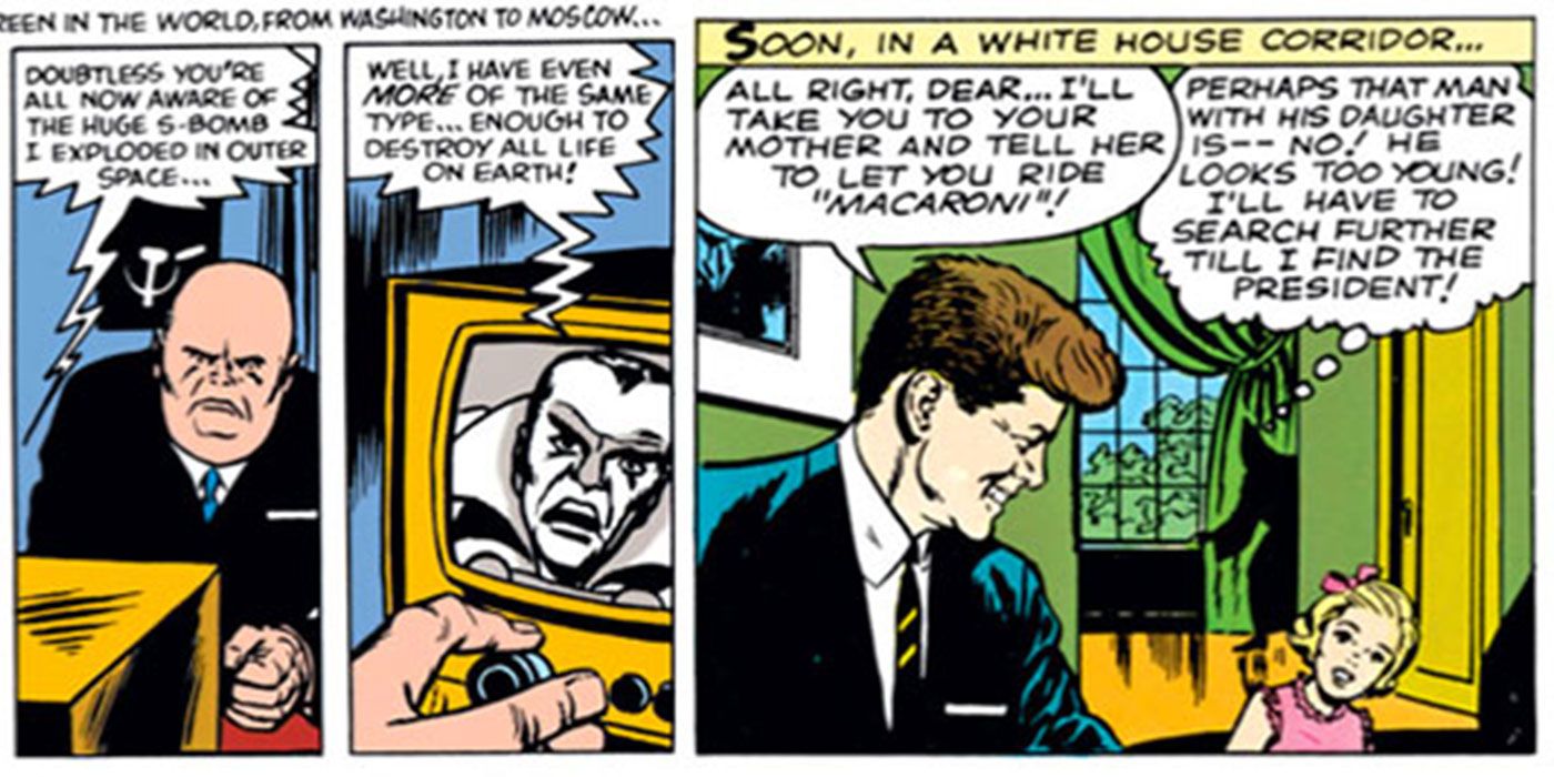 15 Times A U.S. President Showed Up in Marvel Comics