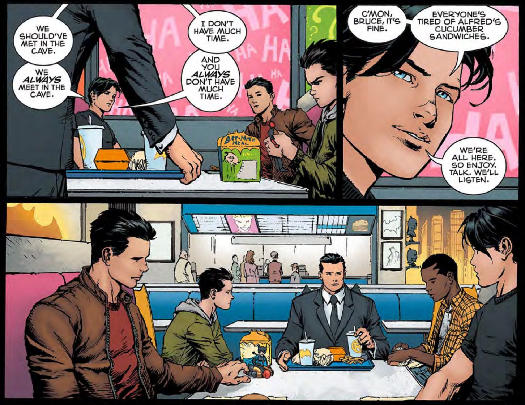 Family Downtime Highlights Satisfying, Shocking Batman #16