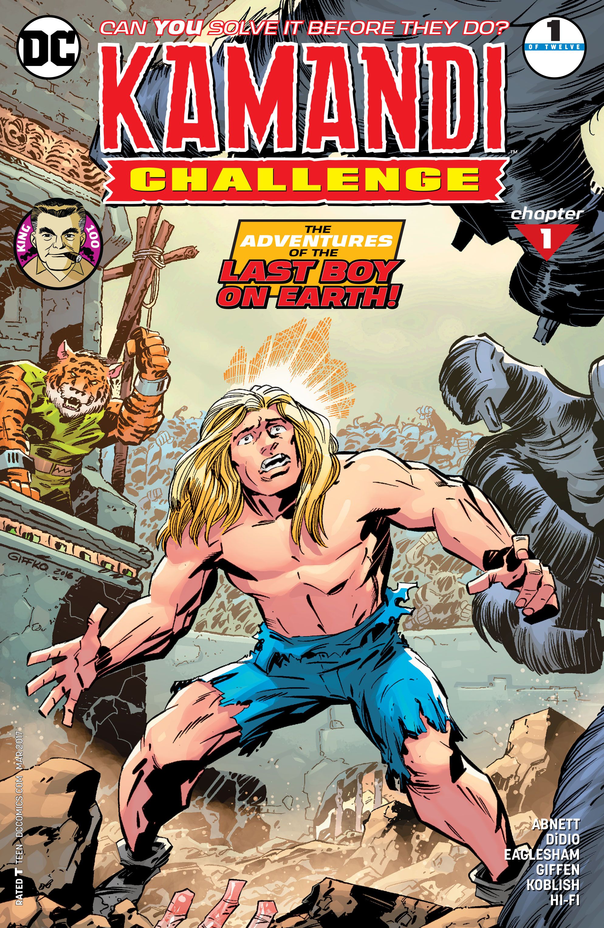 Kamandi Challenge Offers Two Differing Views of Kirby's Classic Character