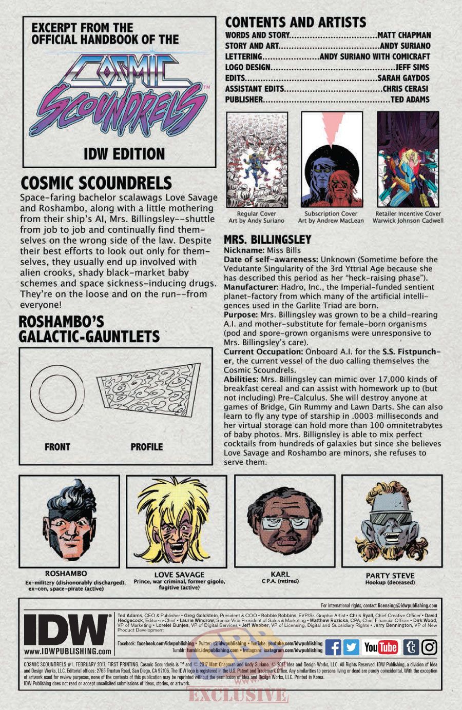 Cosmic Scoundrels #1 (EXCLUSIVE PREVIEW)