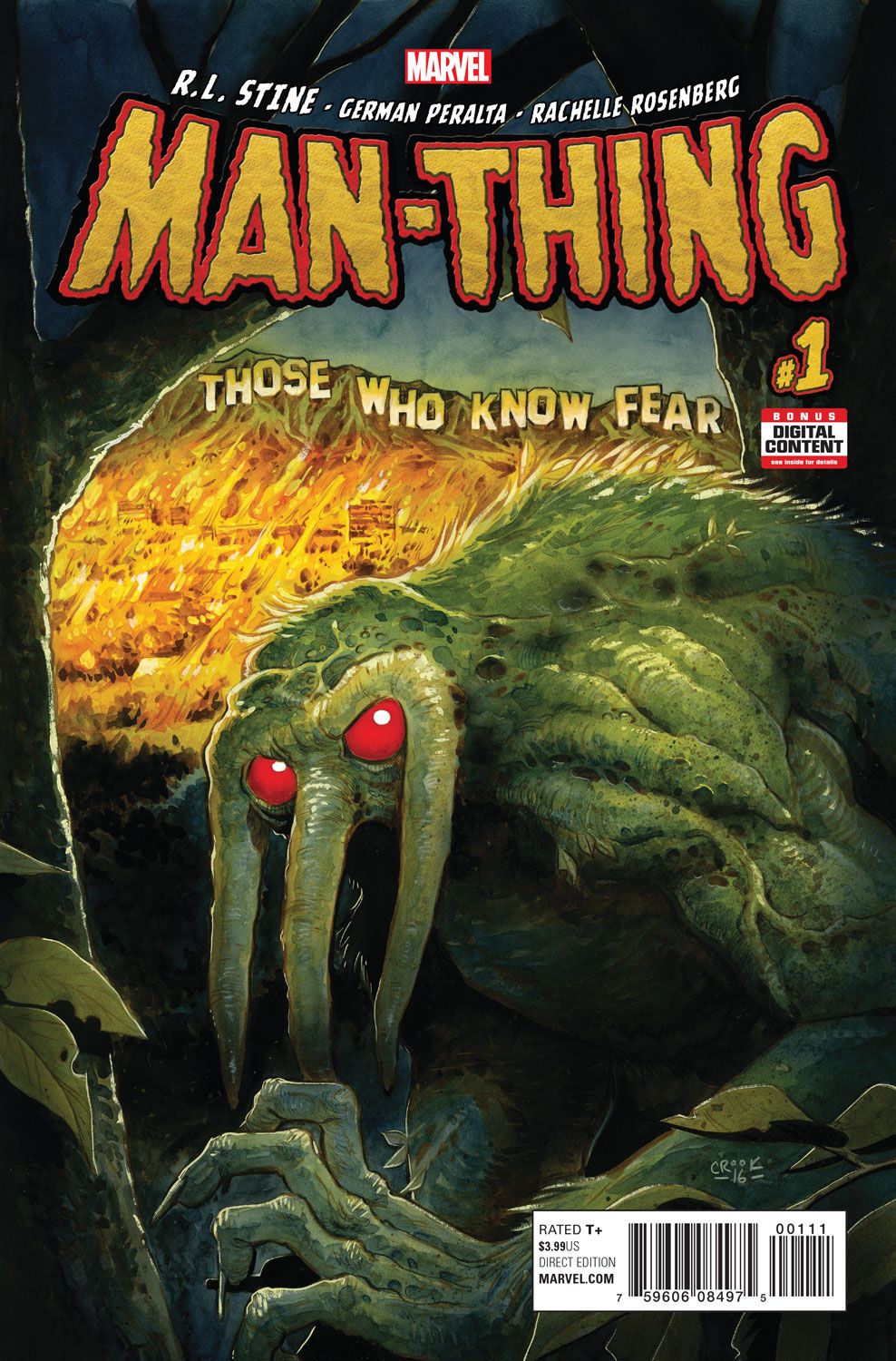 R.L. Stine's Man-Thing: Read the First Four Pages
