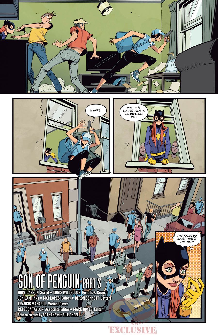 Batgirl 9 Exclusive Preview
