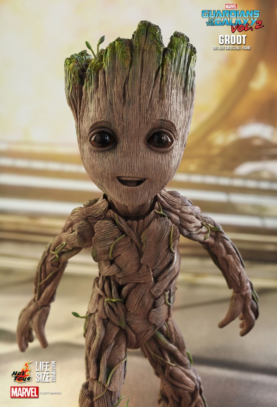 With This Life-Size Baby Groot Figure, You'll Be the Envy of the Galaxy