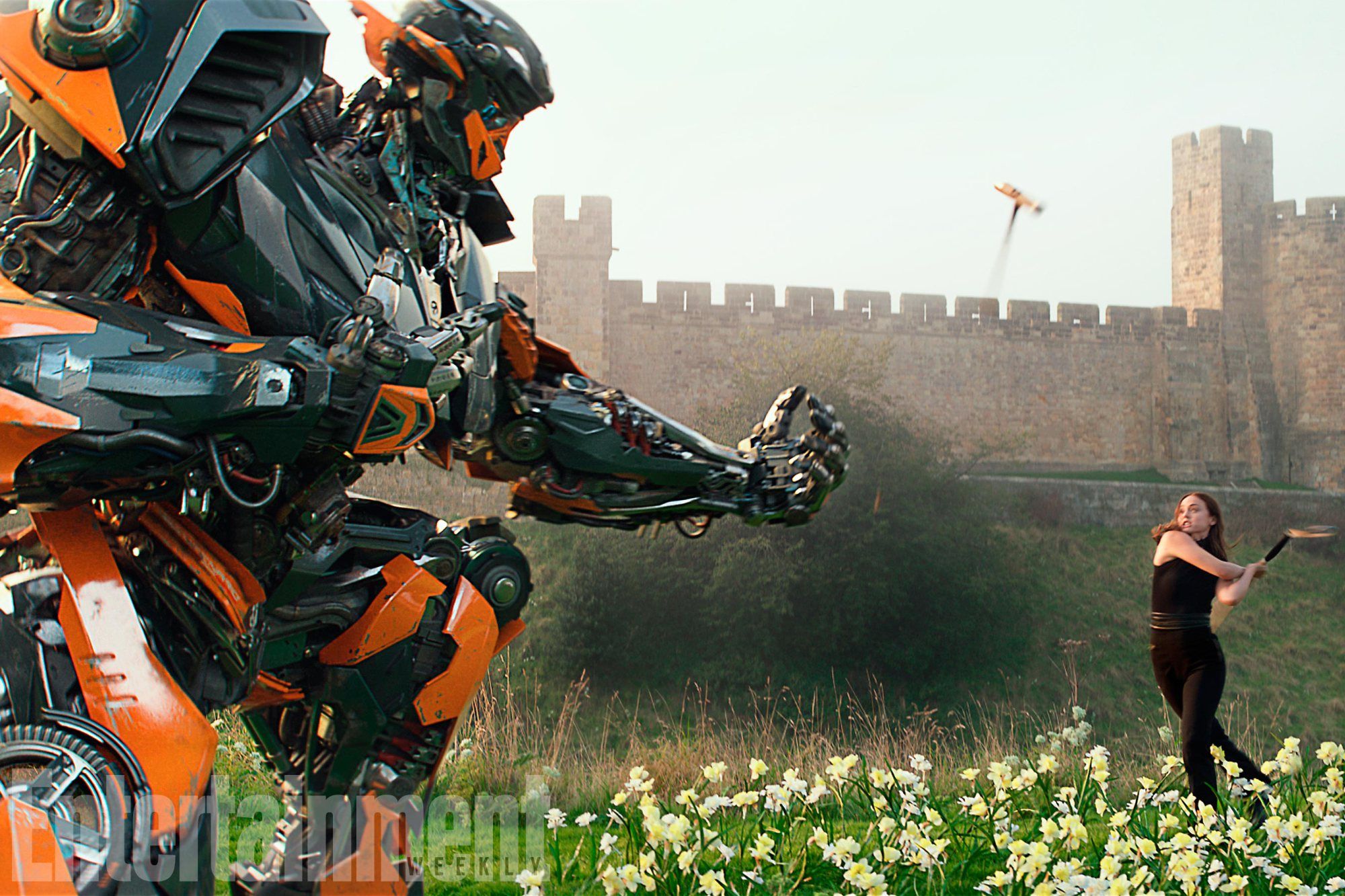 Transformers: First Look at Hot Rod in The Last Knight