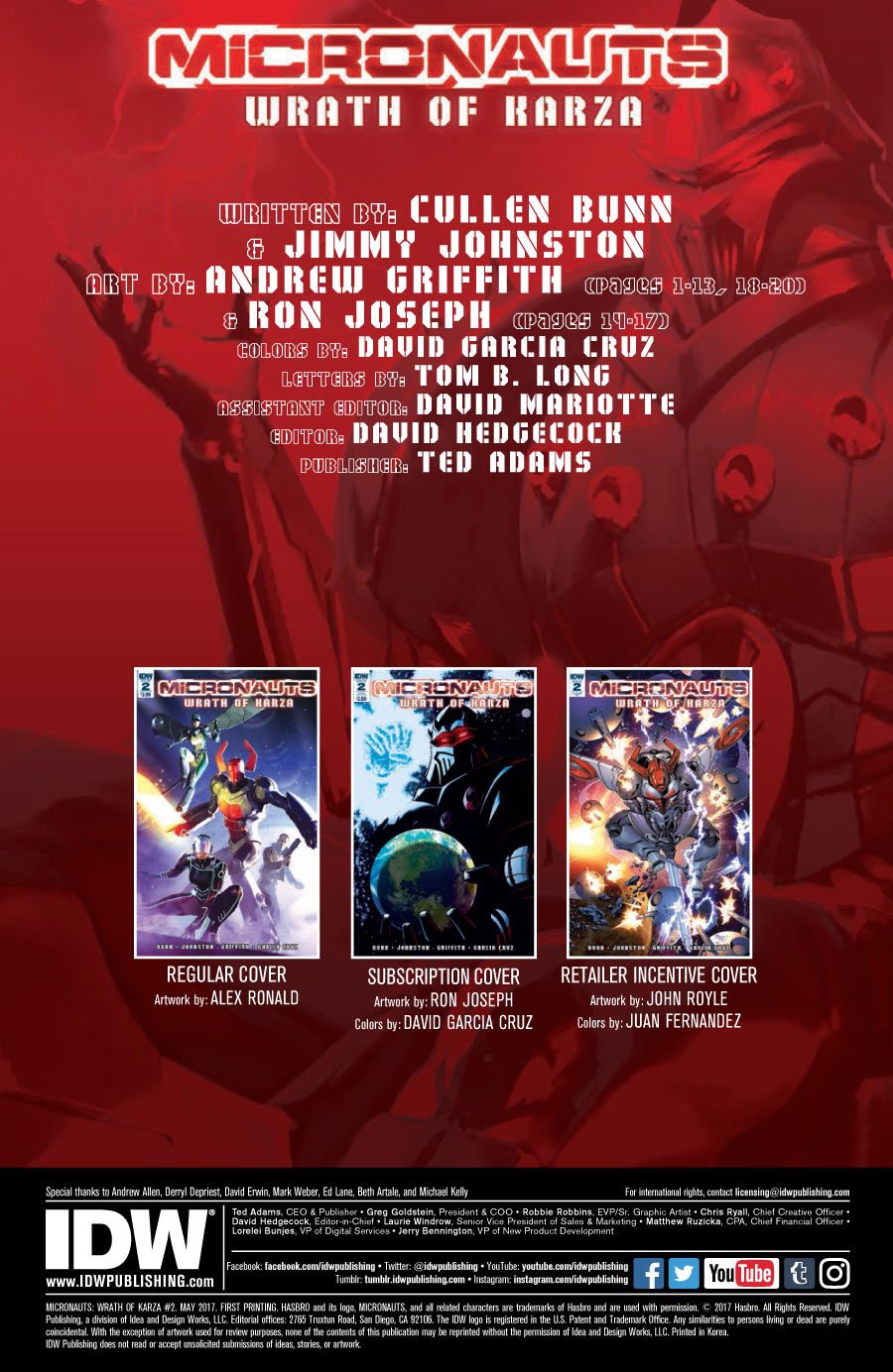 Micronauts: Wrath of Karza #2