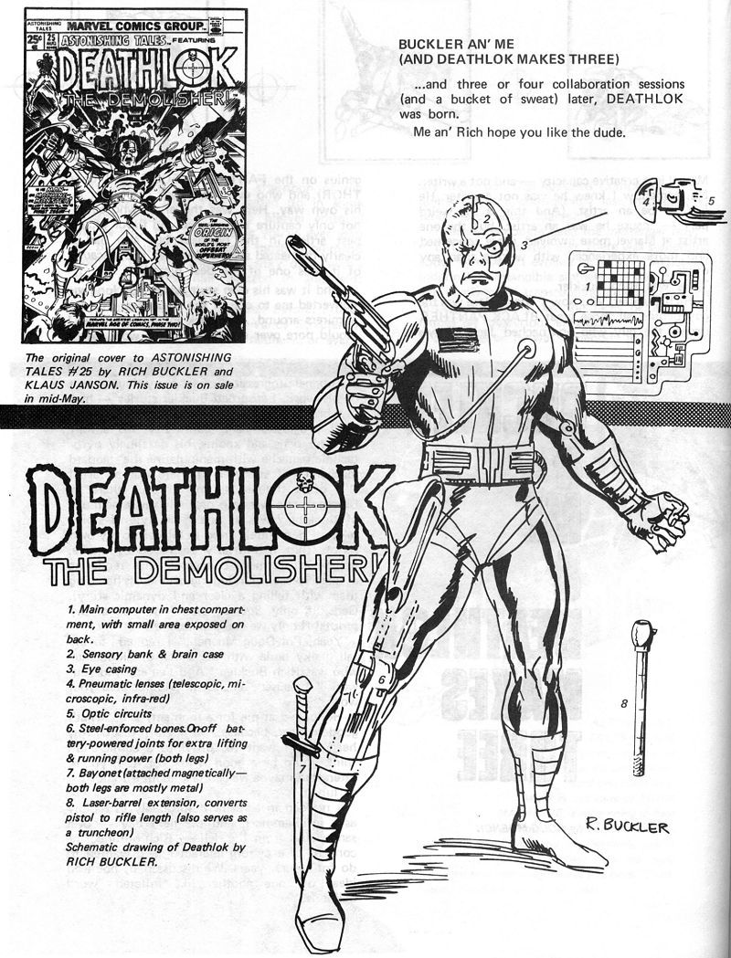Behind the Scenes of the Creation of Deathlok