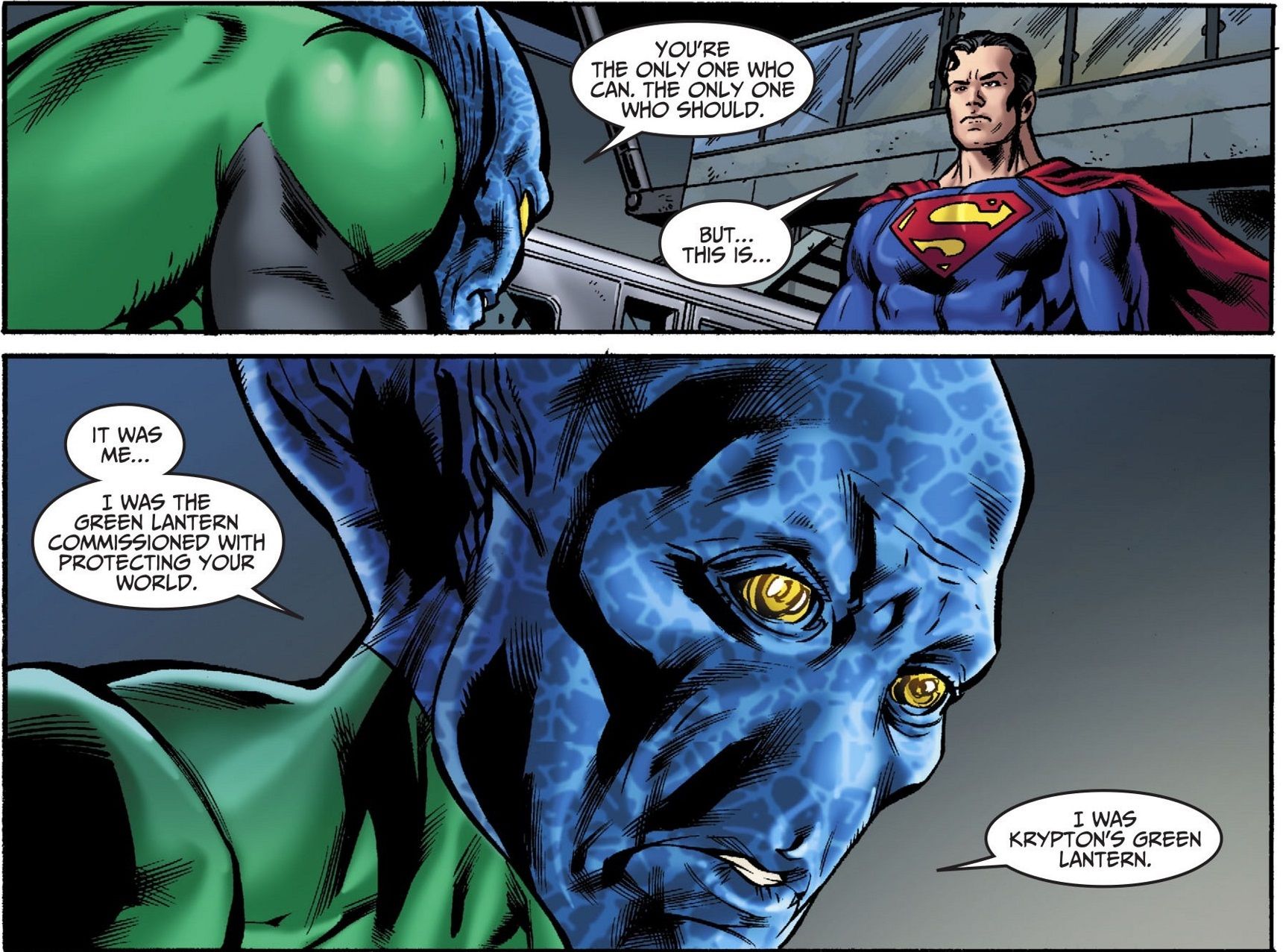 Who Was Krypton's OTHER Green Lantern?