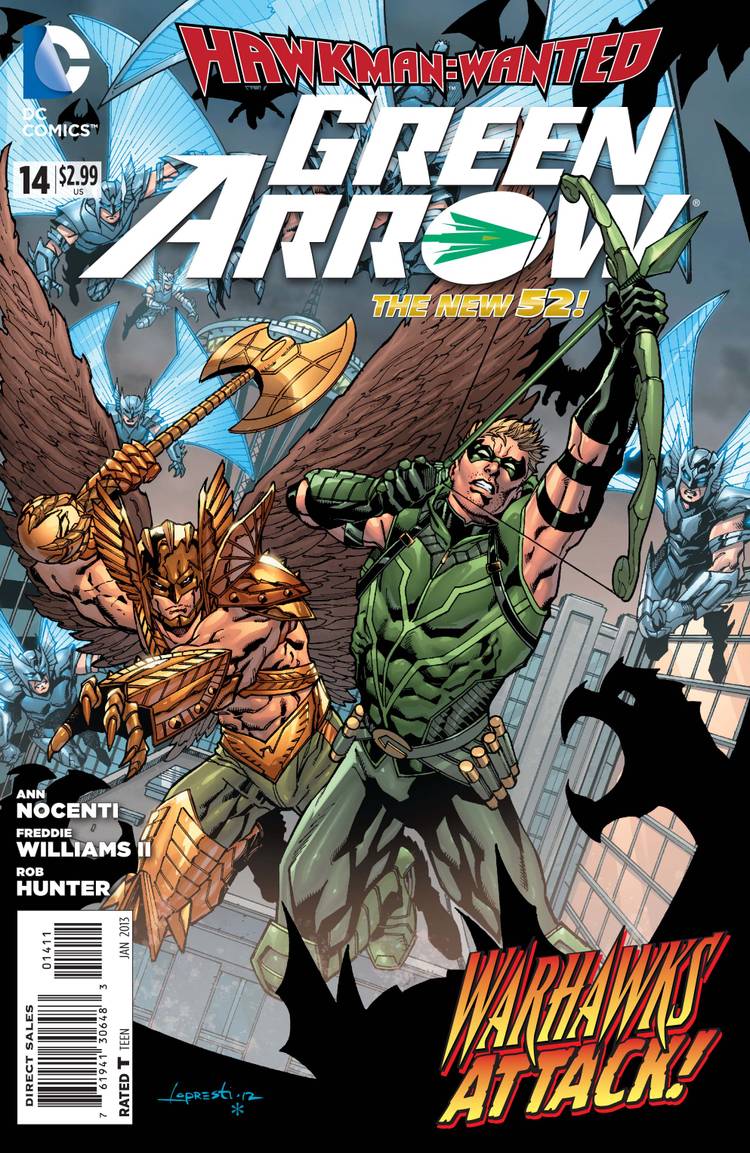 When Did the Green Arrow/Hawkman Rivalry Begin?
