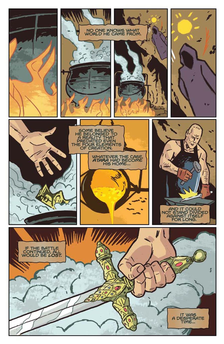 PREVIEW: Swordquest #2