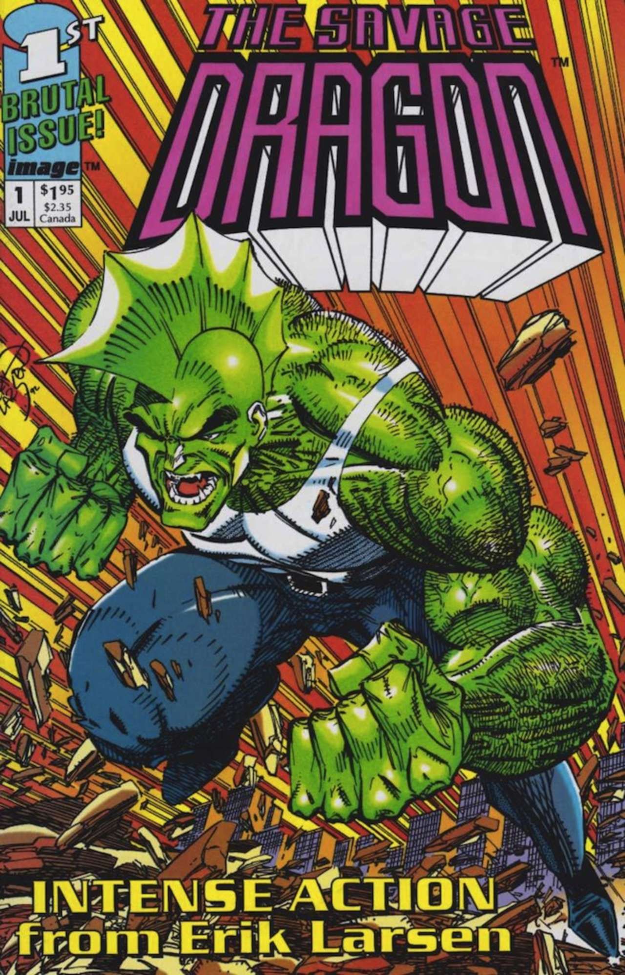 Did Dungeons & Dragons Object to Erik Larsen's Dragon?