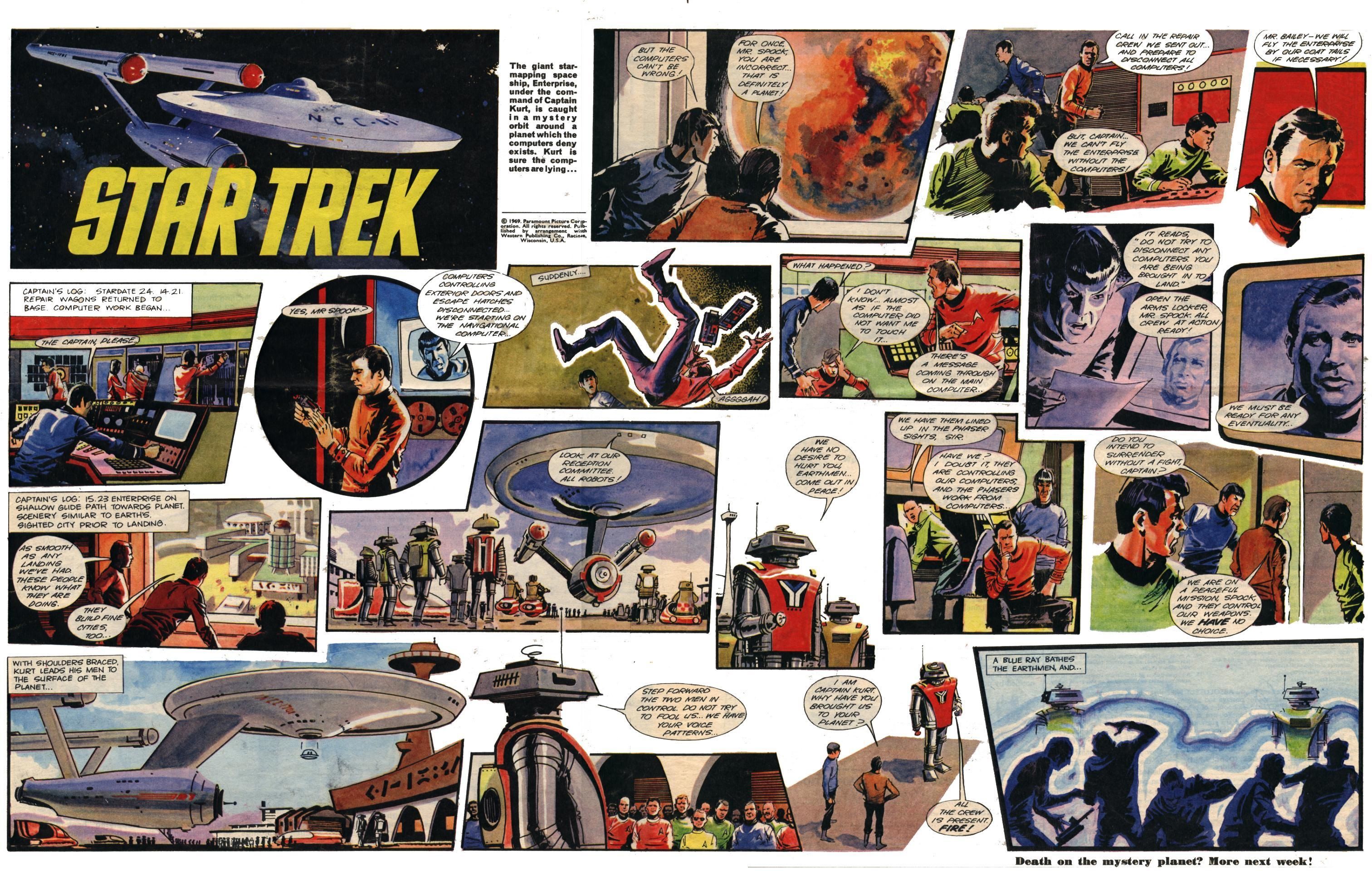Did UK Have Star Trek Comics Before the Show Itself?