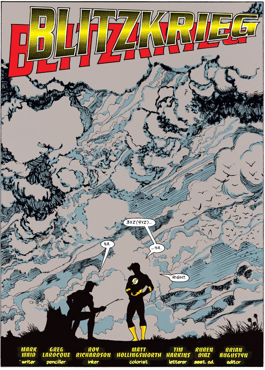 Speed Force's Comic Book Debut