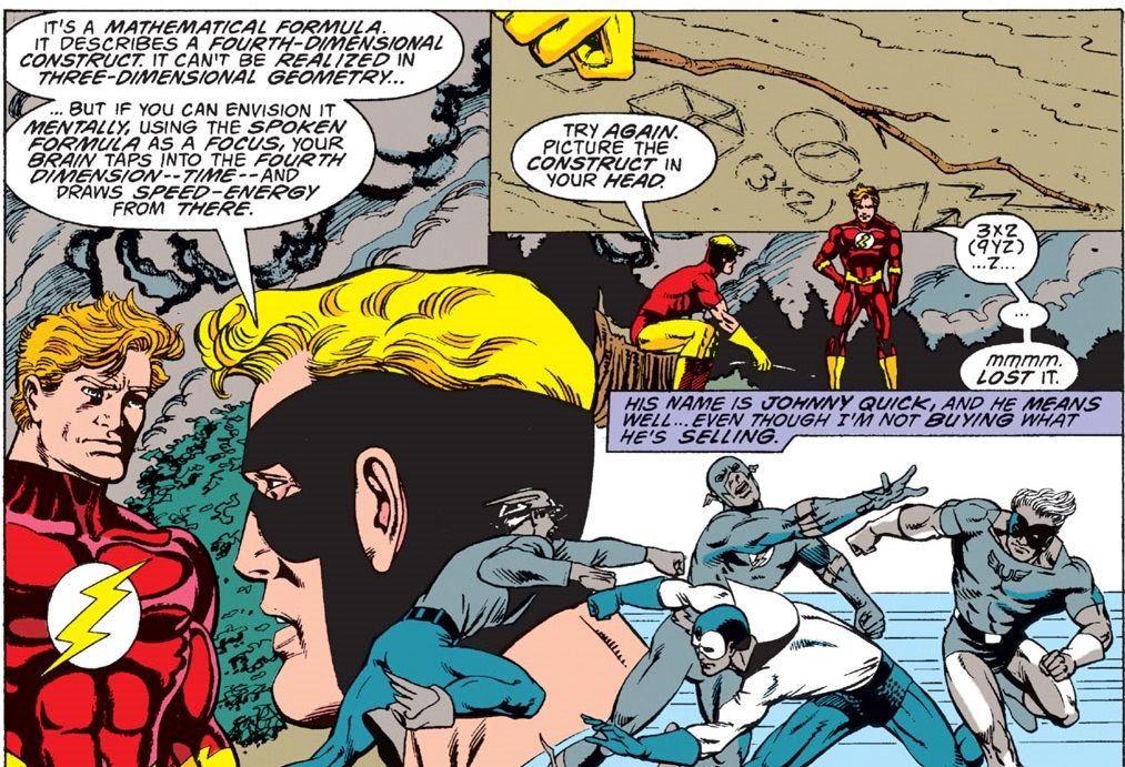 Speed Force's Comic Book Debut