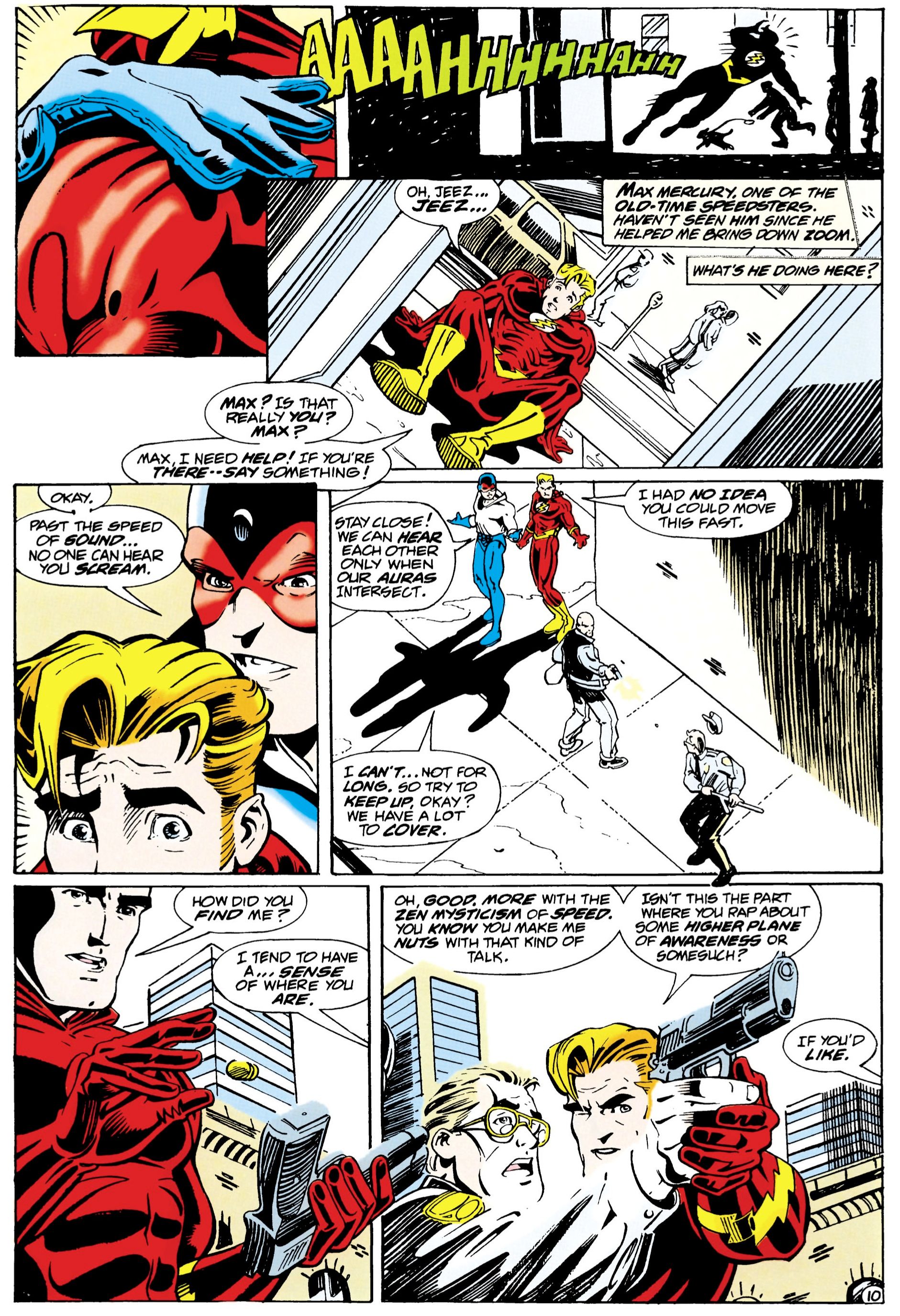 Speed Force's Comic Book Debut