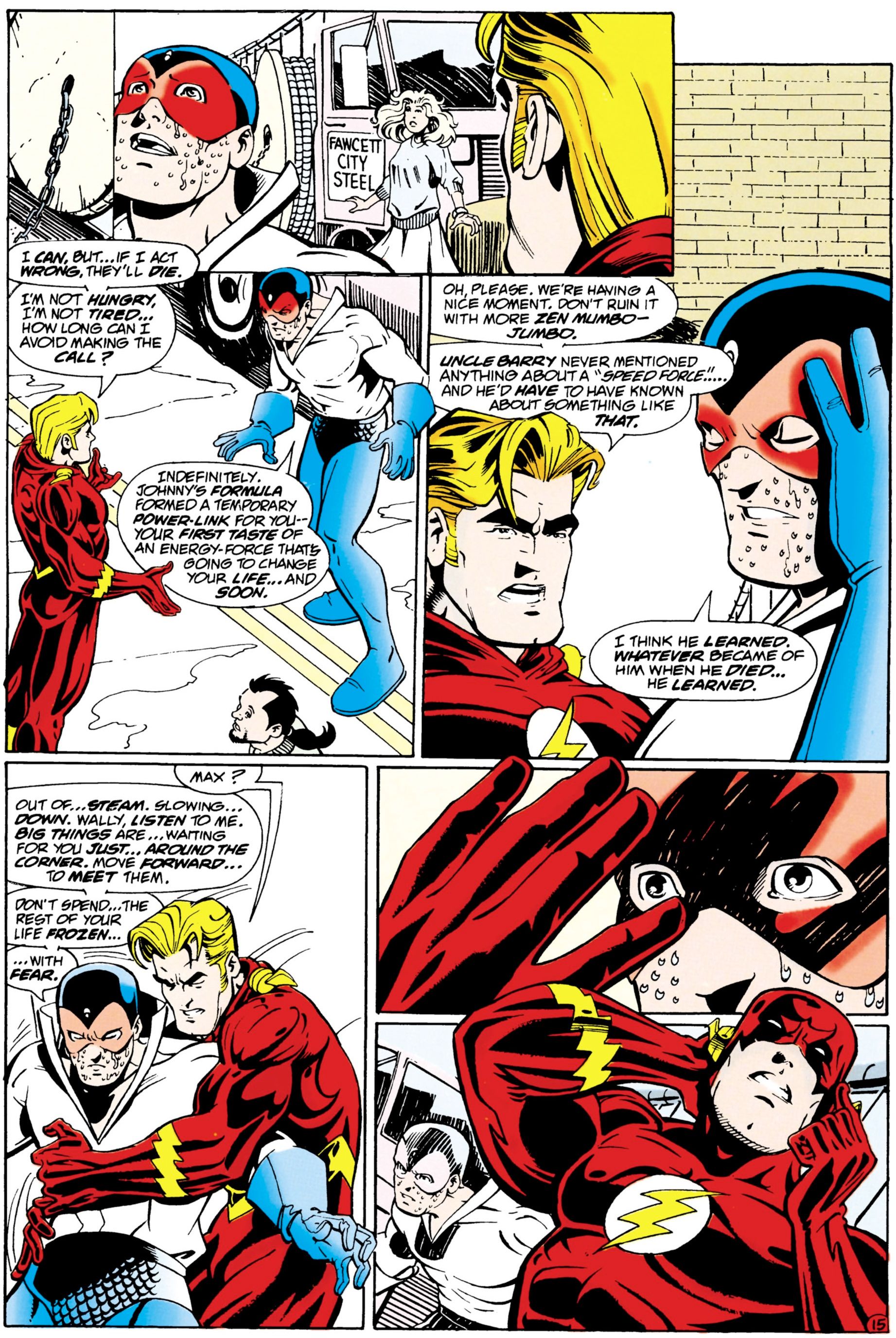 Speed Force's Comic Book Debut