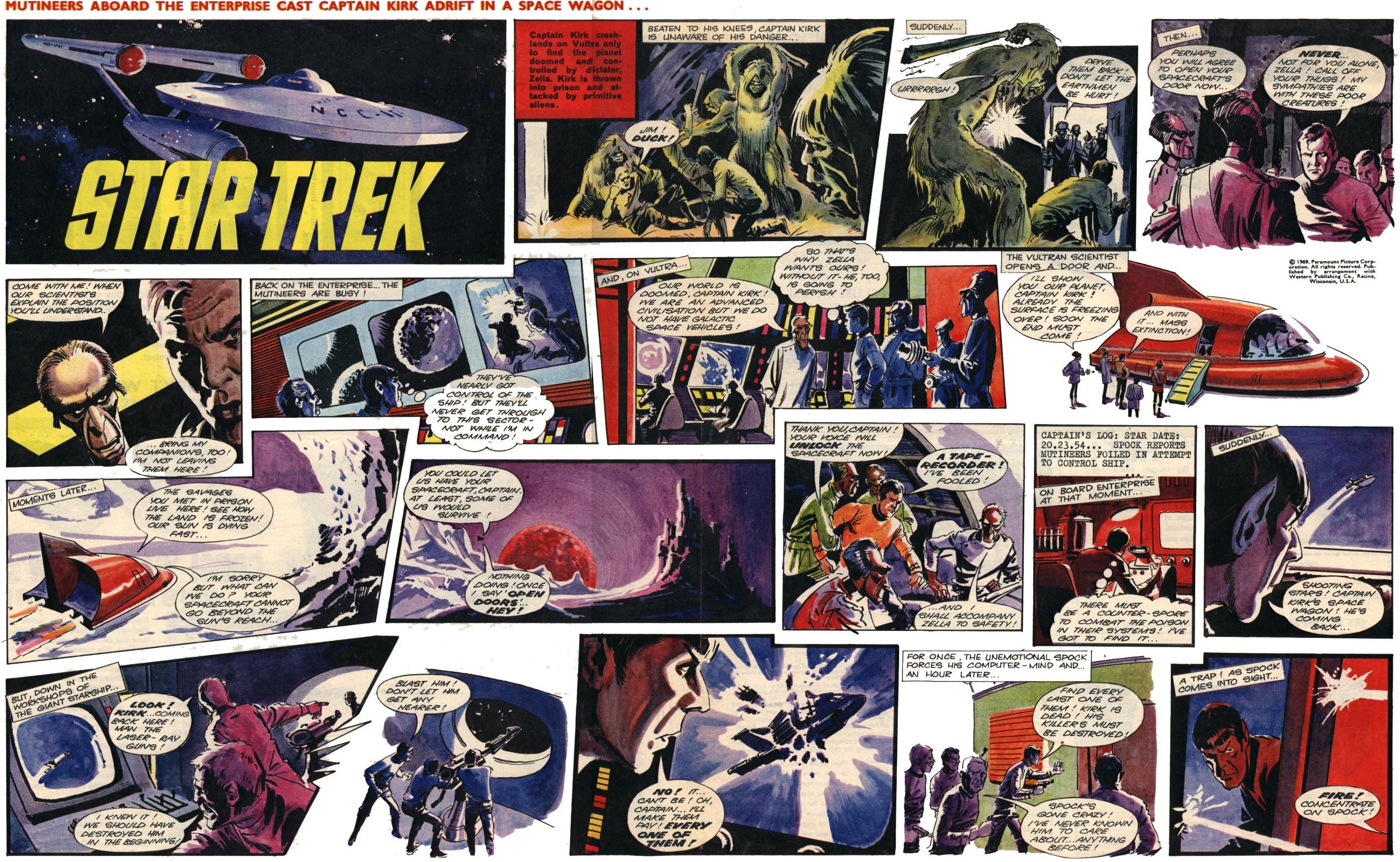Did UK Have Star Trek Comics Before the Show Itself?