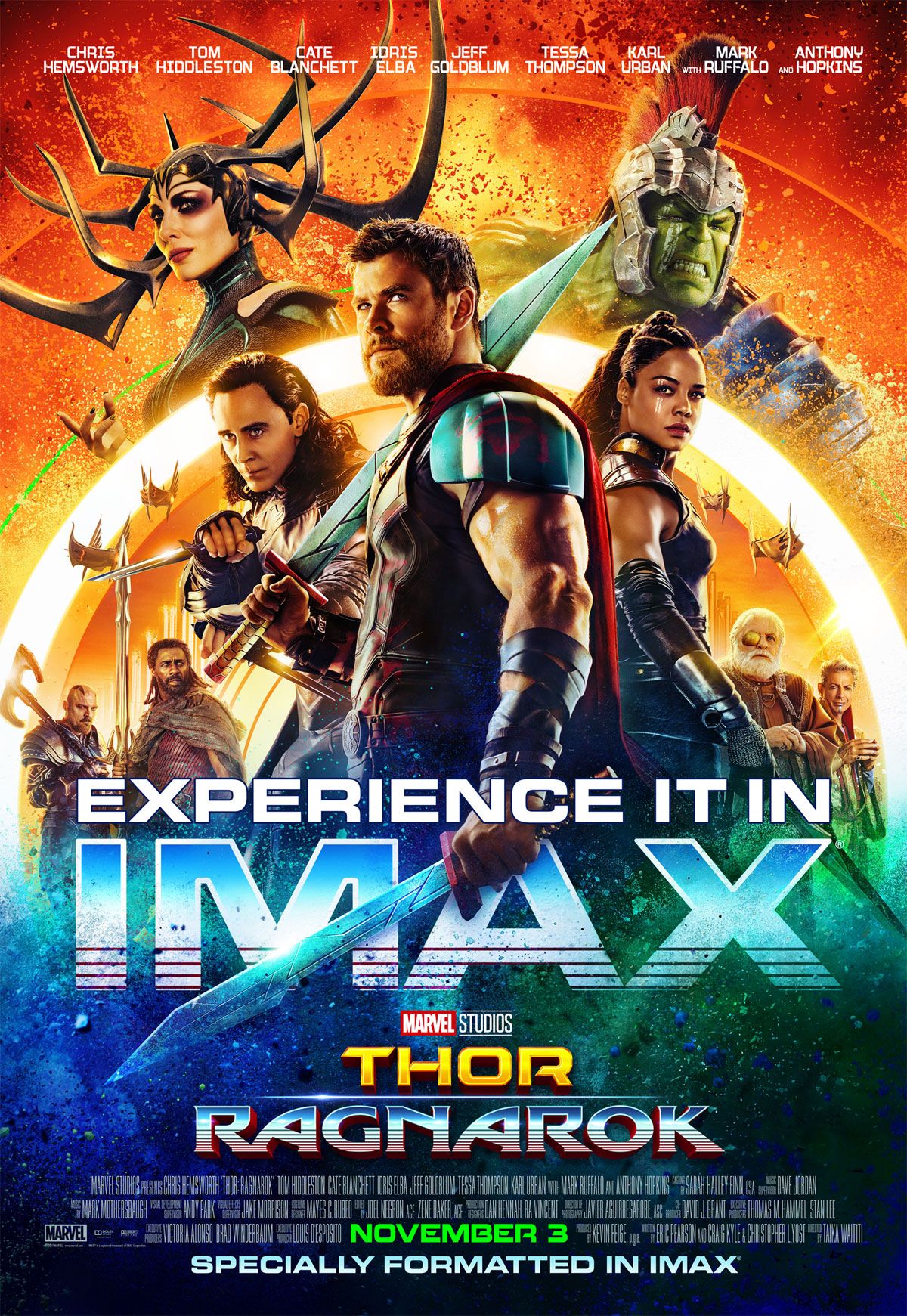 Thor: Ragnarok Gets New IMAX Poster