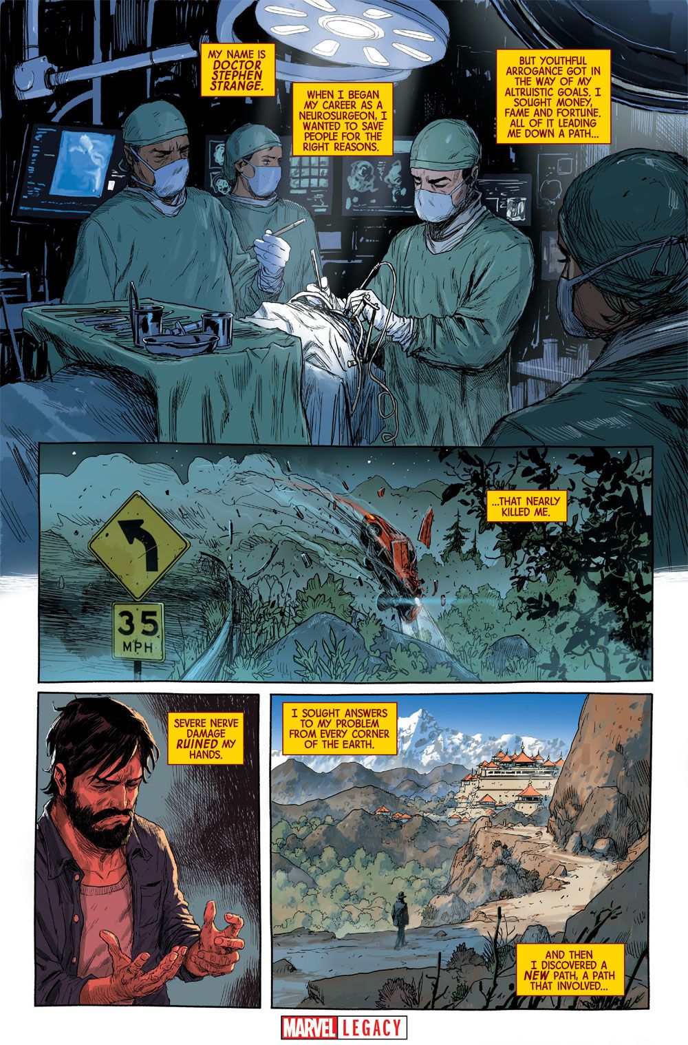 Doctor Strange's Origin Revealed