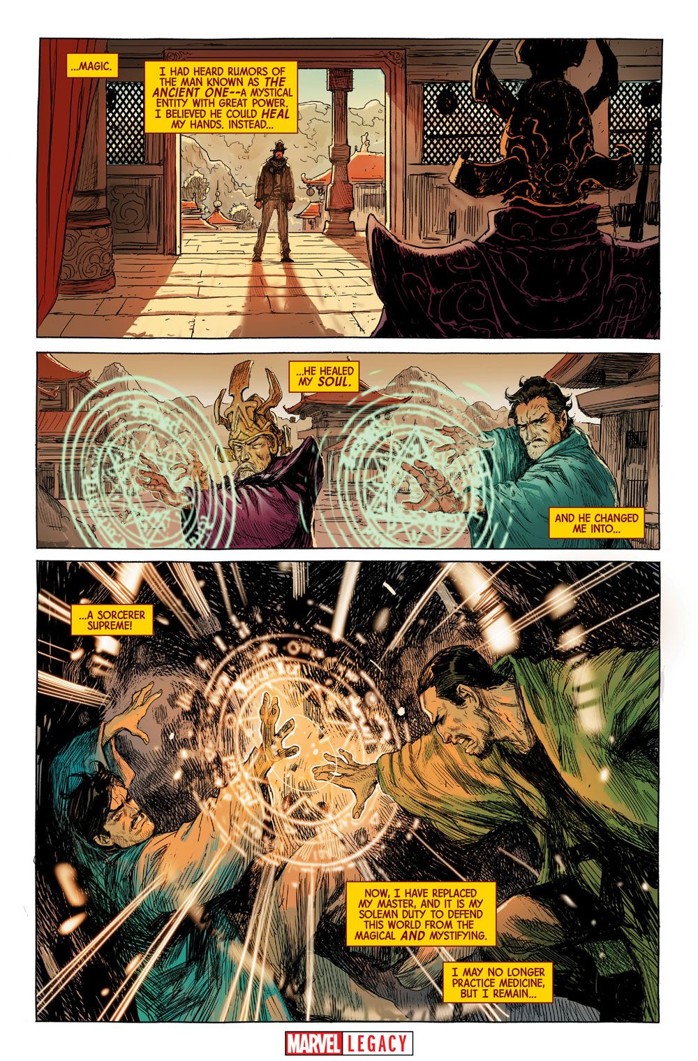 Doctor Strange's Origin Revealed