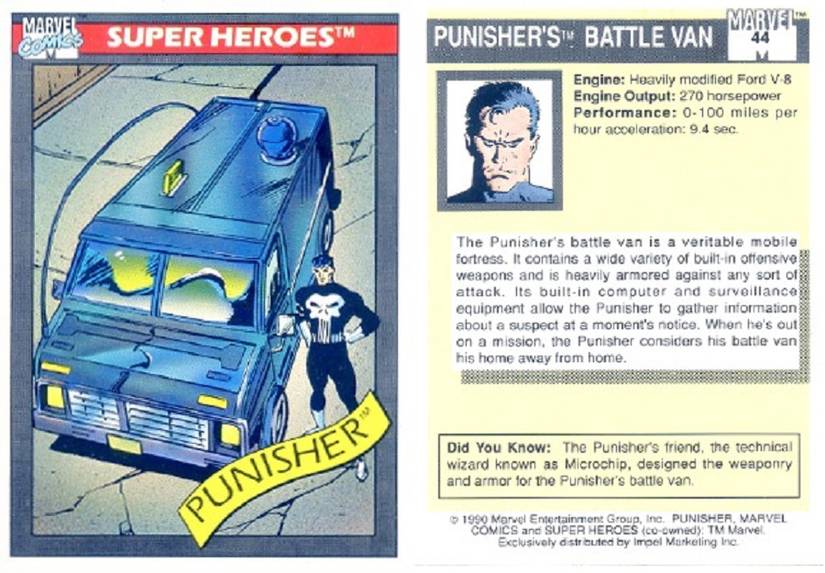 Punisher's Battle Van, Explained