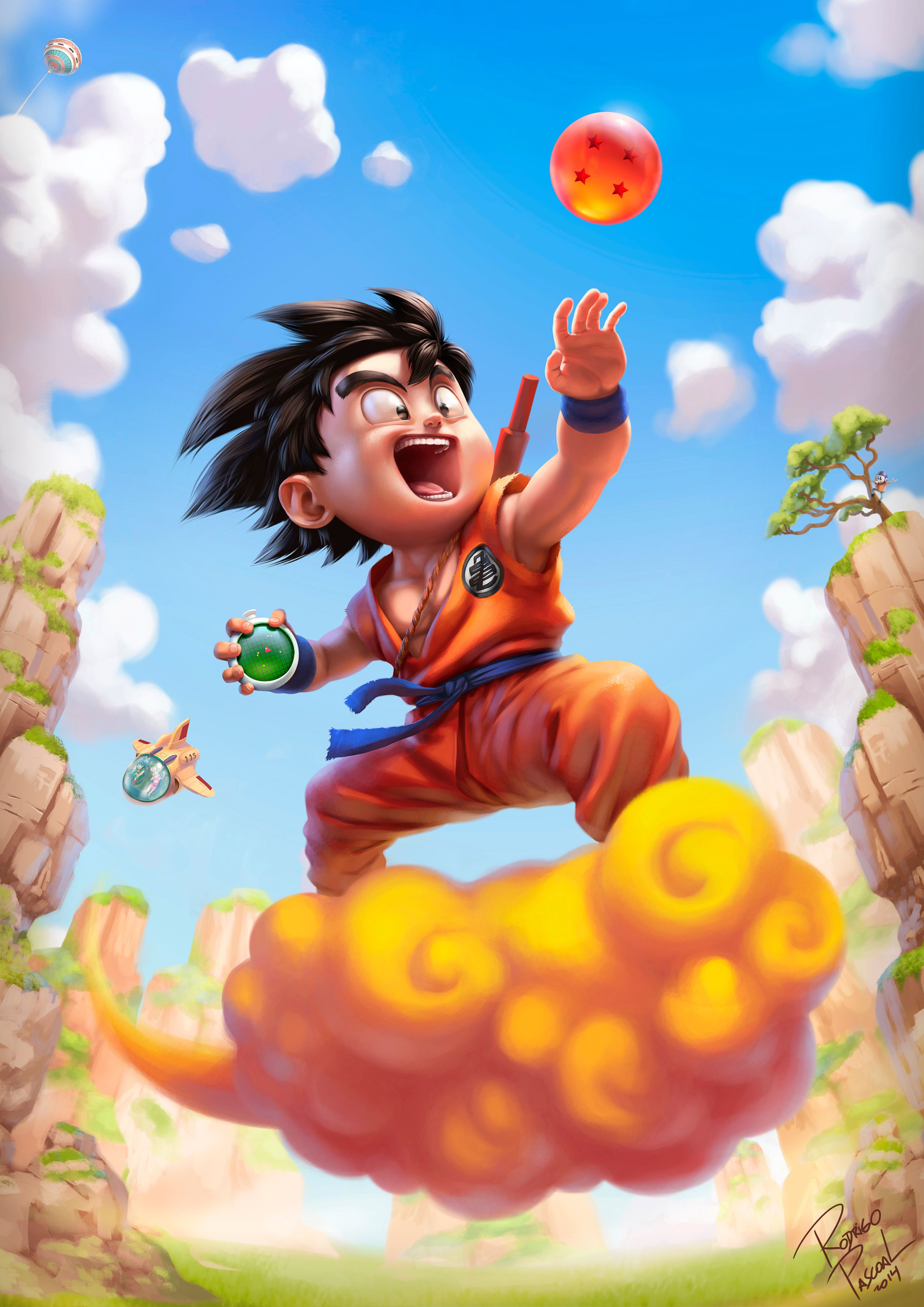 Dragon Ball Fan Art WAY Better Than The Real Thing