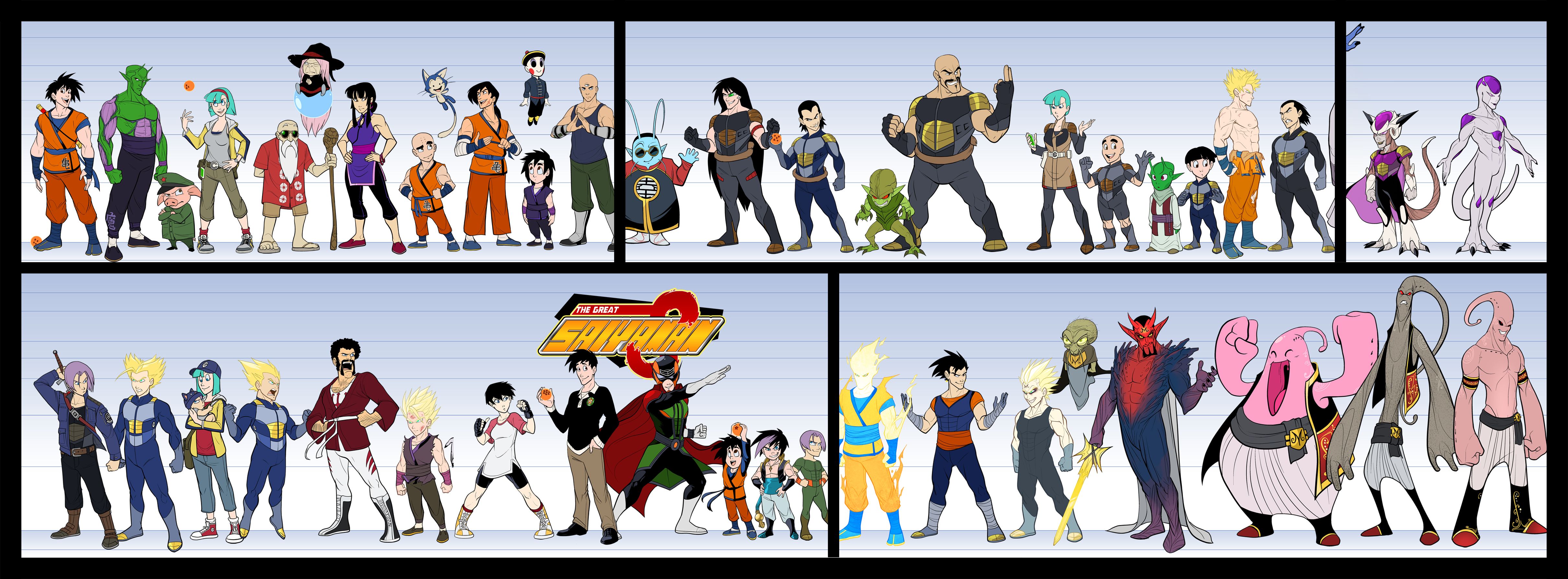 Dragon Ball Fan Art WAY Better Than The Real Thing