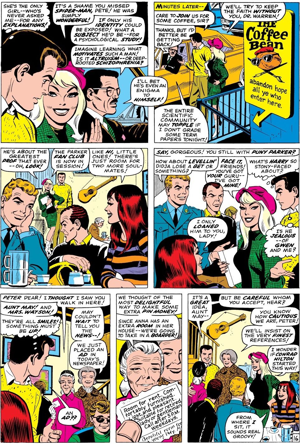 The Mary Jane/Gwen Stacy Cold War of 1967