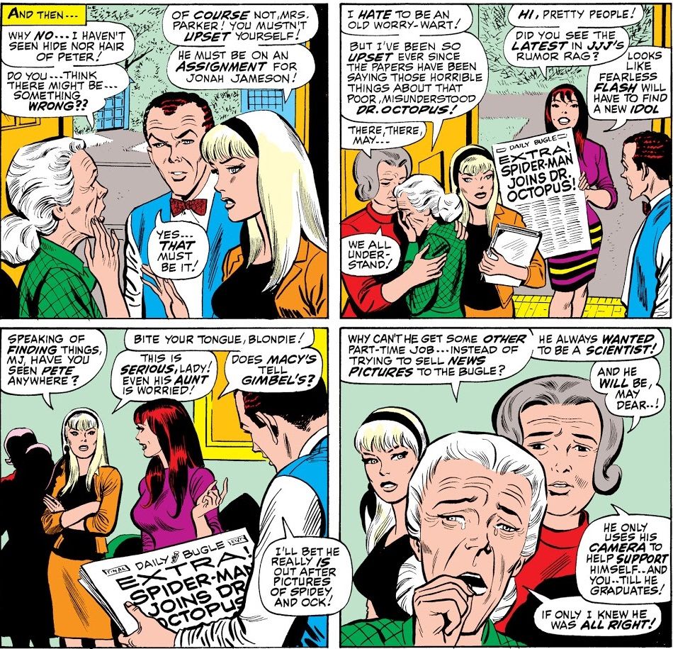 The Mary Jane/Gwen Stacy Cold War of 1967